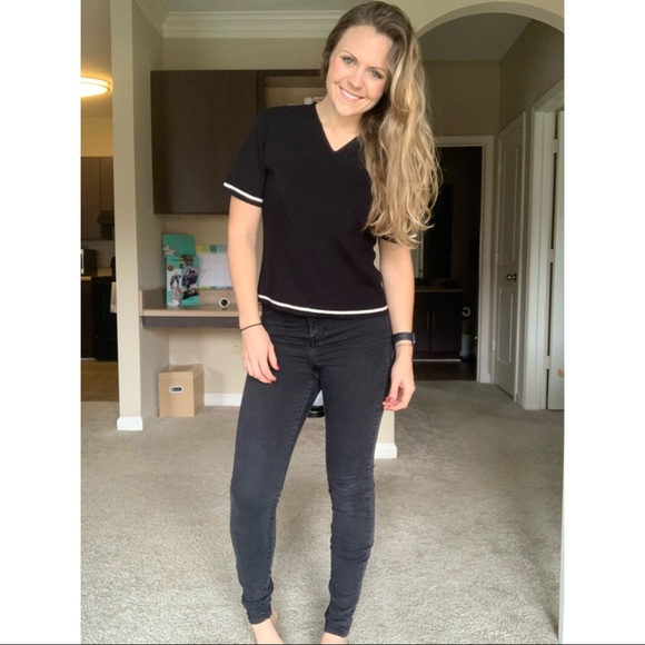 Kasper | Tops | Kasper Asl Knit Top Size L | Poshmark